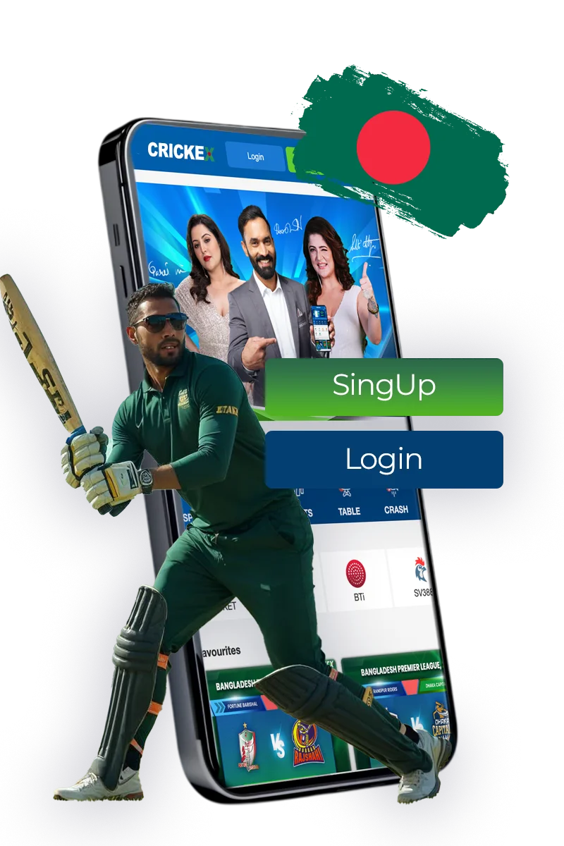 CRICKEX: Bet on Cricket & Enjoy Online Casino in Bangladesh